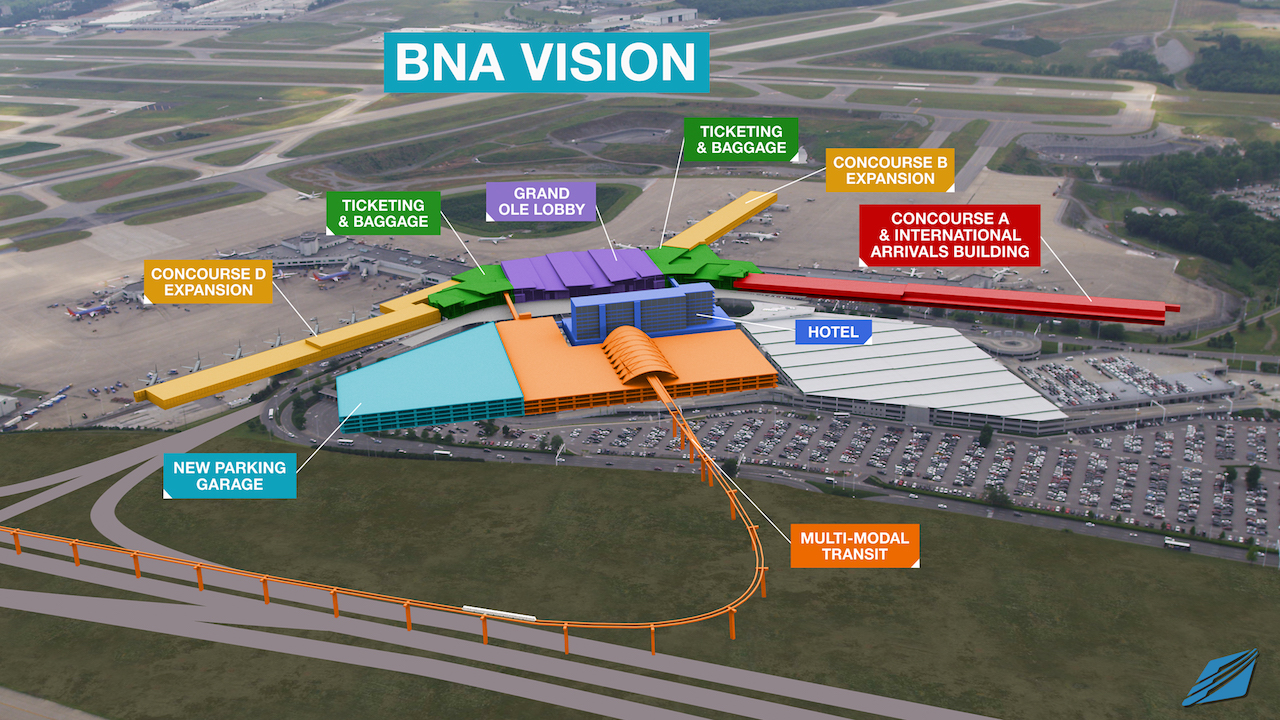 BNA Plans Billion Dollar Expansion | WPLN News