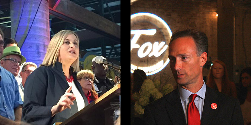 Nashville's Mayoral Runoff — Barry vs. Fox — Already Intense | WPLN News