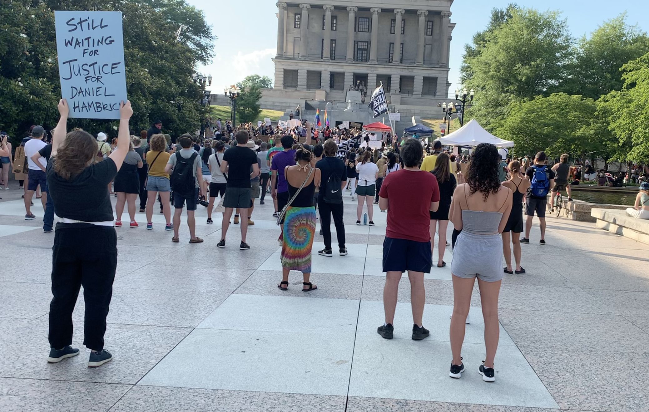 Nashville's Juneteenth Rally Draws A Largely White Crowd | WPLN News