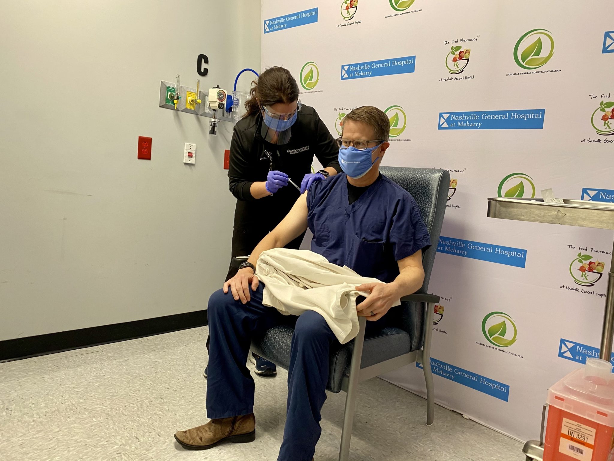 Nashville General Hospital Administers First Vaccine Doses To Front ...