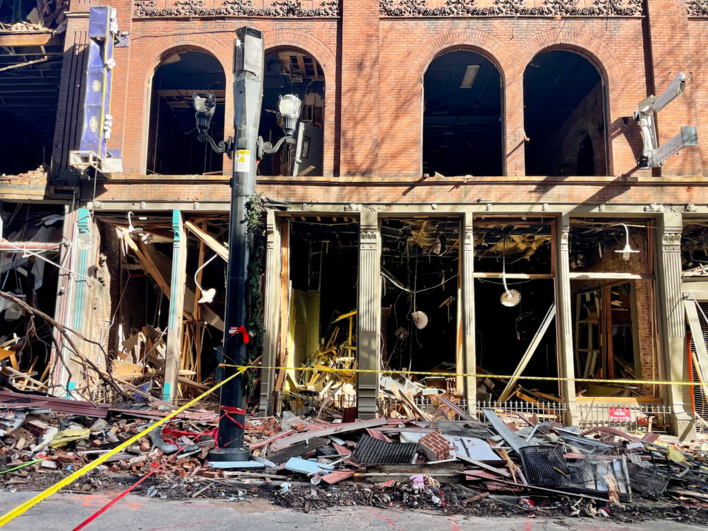 Photos: Downtown Nashville Two Weeks After The Devastating Christmas ...