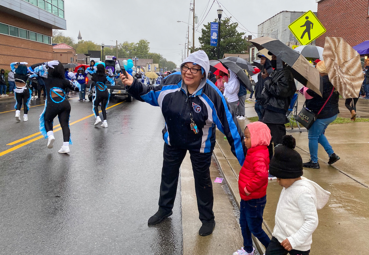 It rained on their parade, but Tennessee State University fans still ...