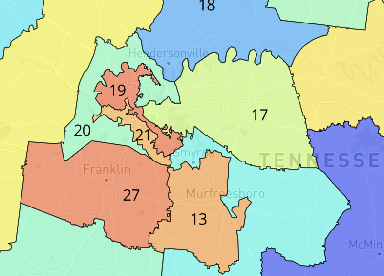 Tennessee Senate Redistricting Map Thrown Out By Court But Dissenting