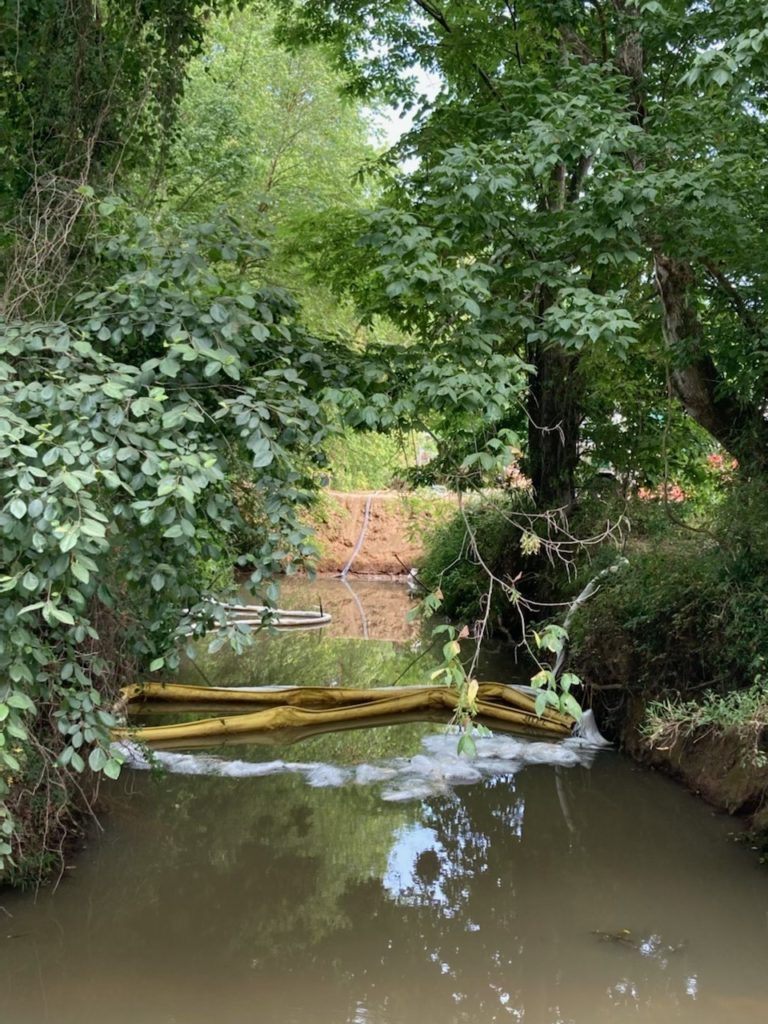 Tennessee's second-largest crude oil spill narrowly missed the state's ...