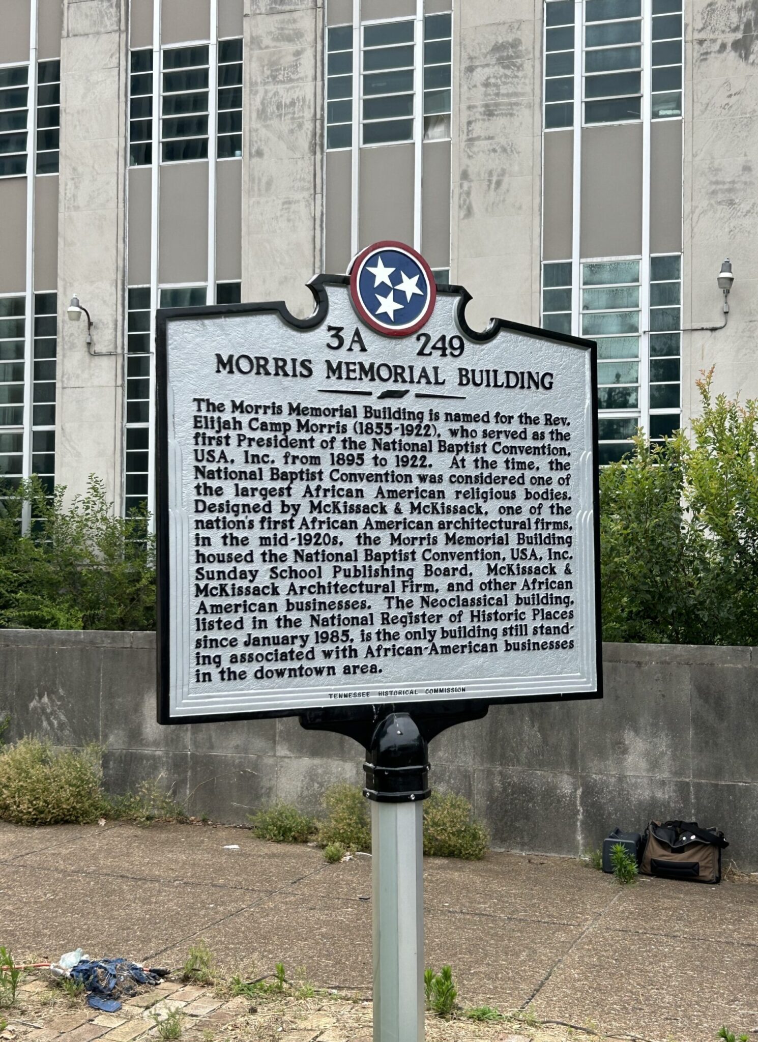 Nearly a century ago, the Morris Memorial Building was part of a ...