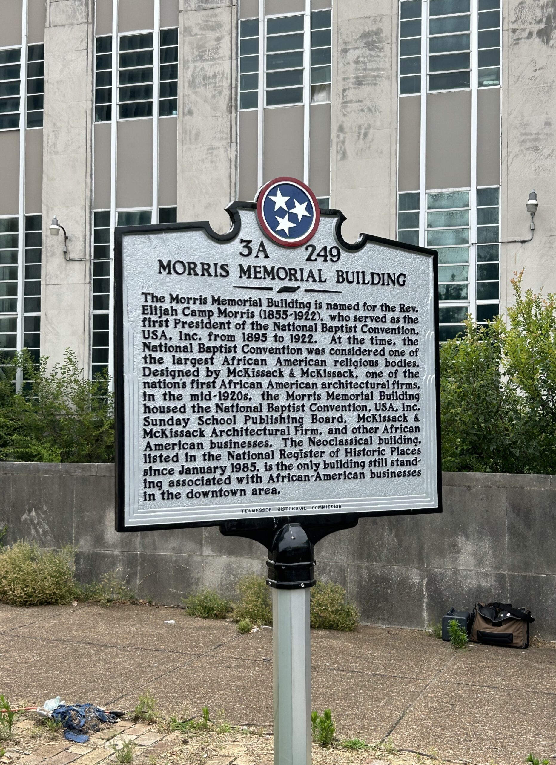 Nearly a century ago, the Morris Memorial Building was part of a ...