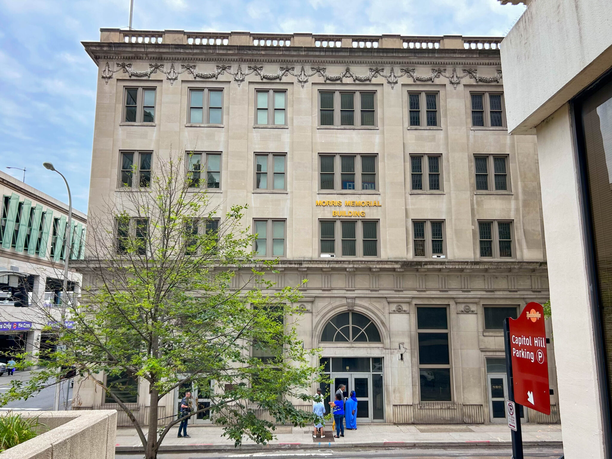 Nearly a century ago, the Morris Memorial Building was part of a ...