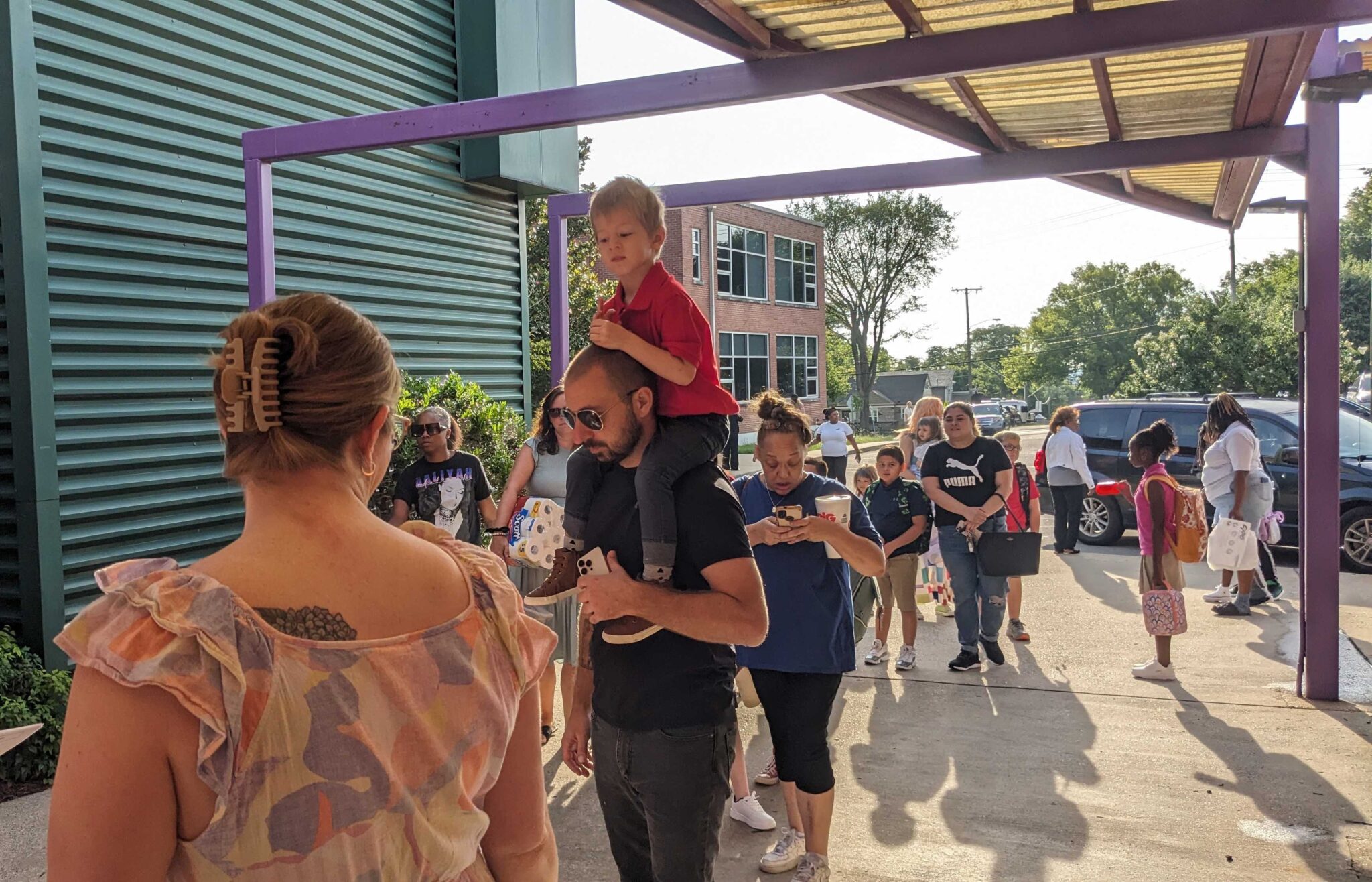 Listen: The first day feelings at one Nashville elementary school ...