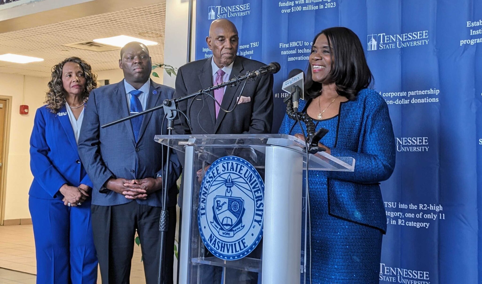TSU President Glenda Glover to retire after more than a decade leading the school | WPLN News
