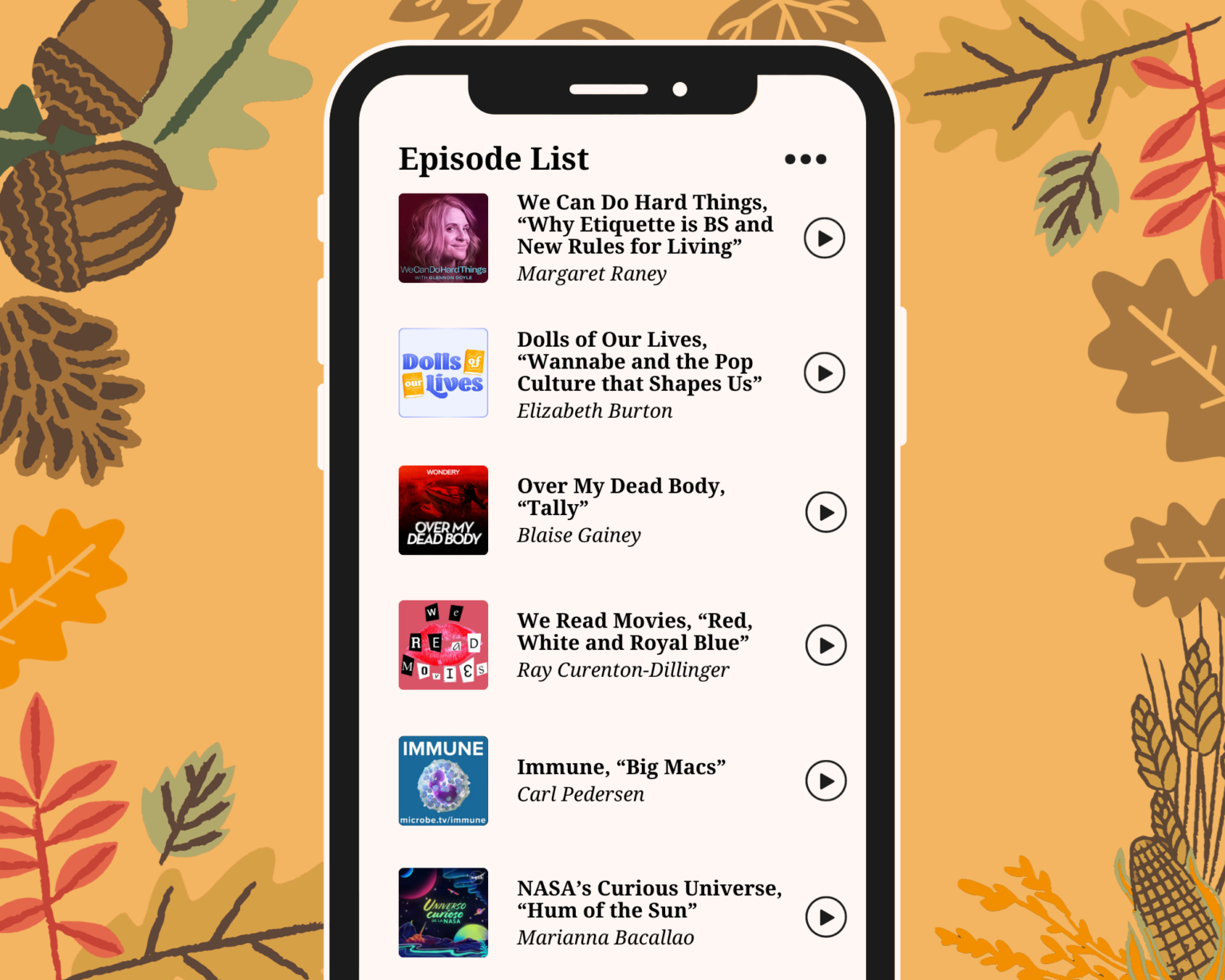 Thanksgiving 2023 playlist: Hear this year’s favorite podcast episodes ...
