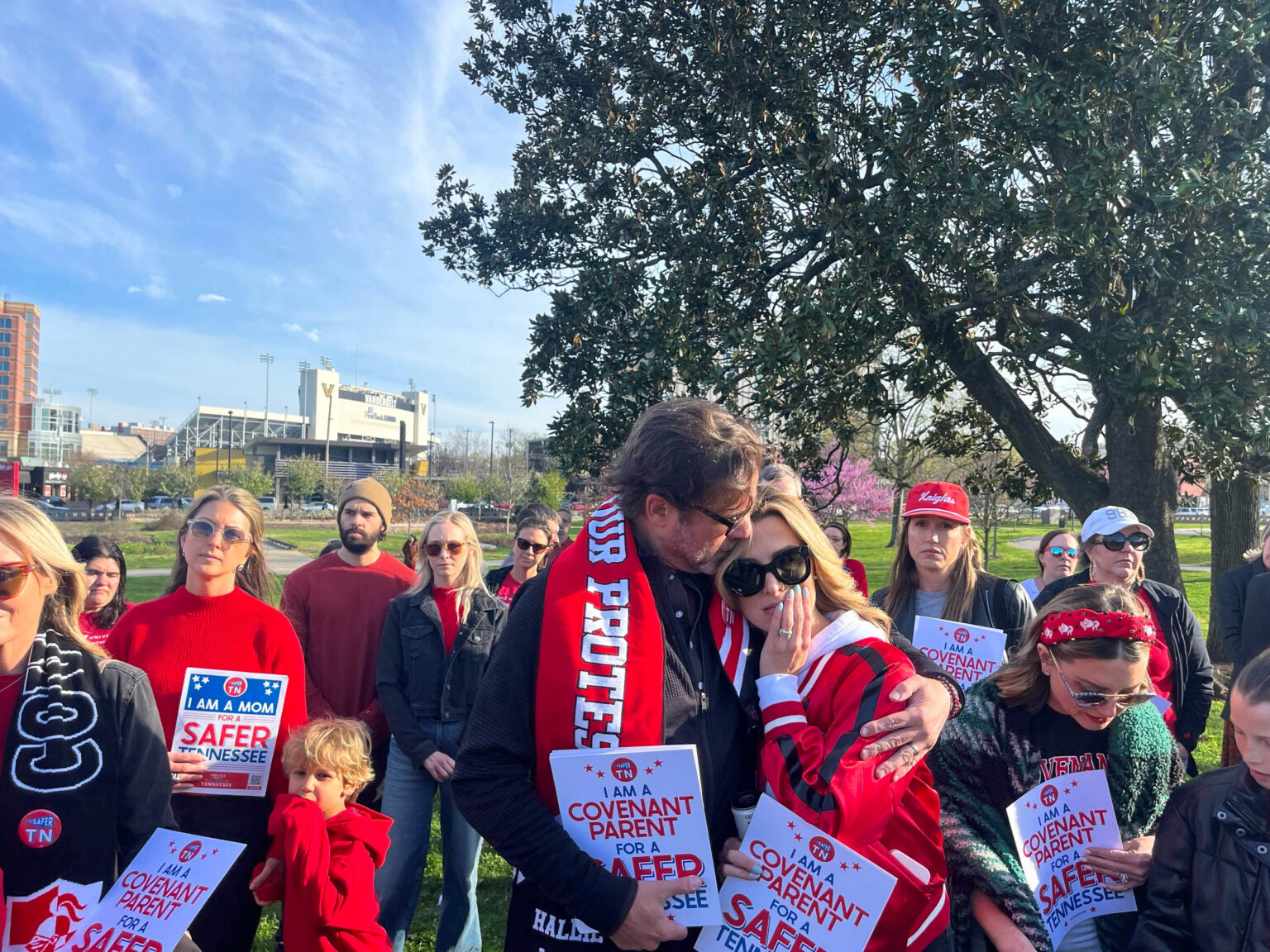 'We've just got to keep showing up': Nashvillians gather to support ...