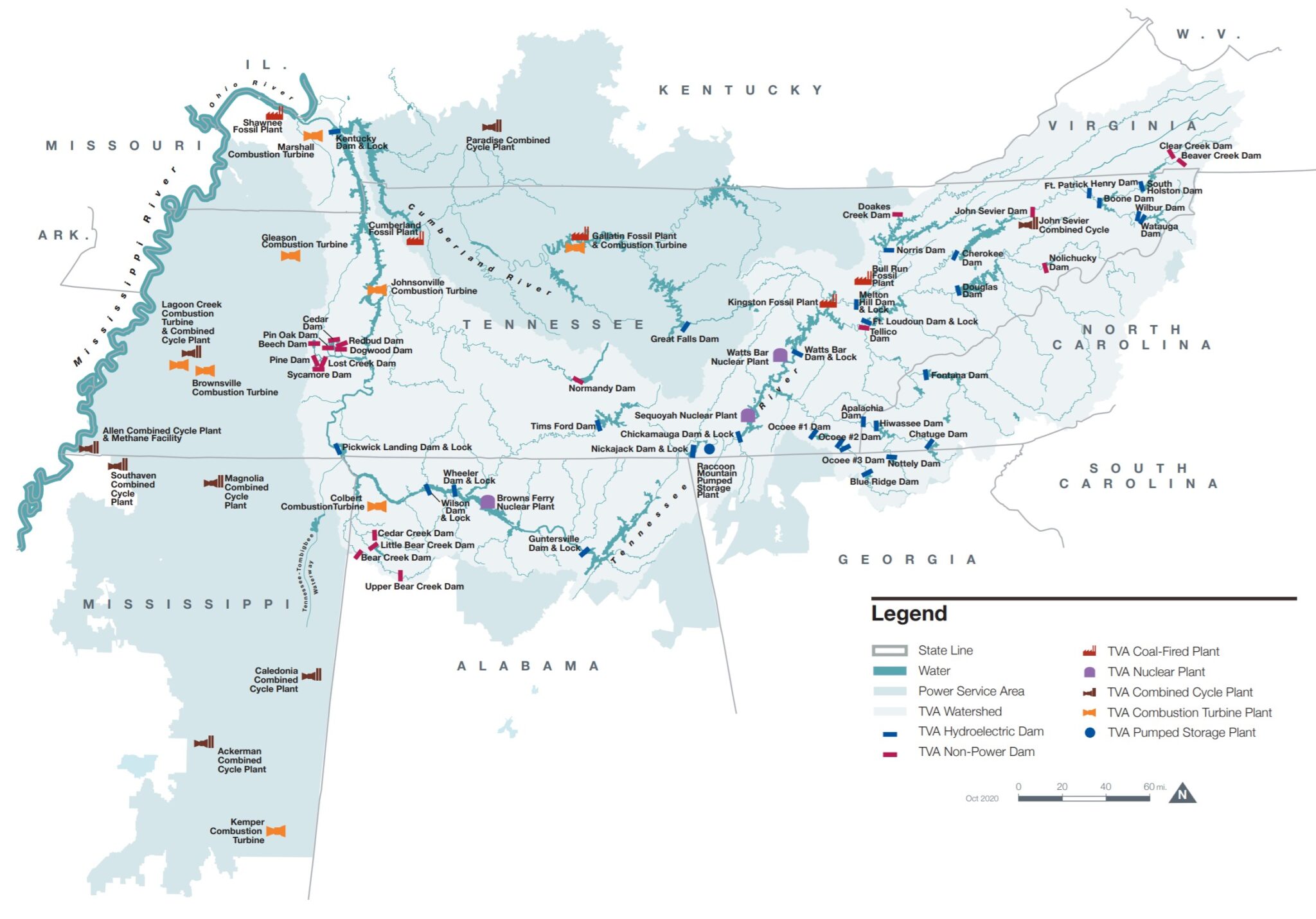 TVA's power mix explained in two charts | WPLN News