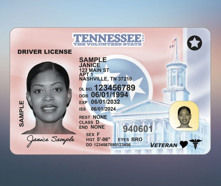 The Tennessee driver's license is getting a redesign | WPLN News