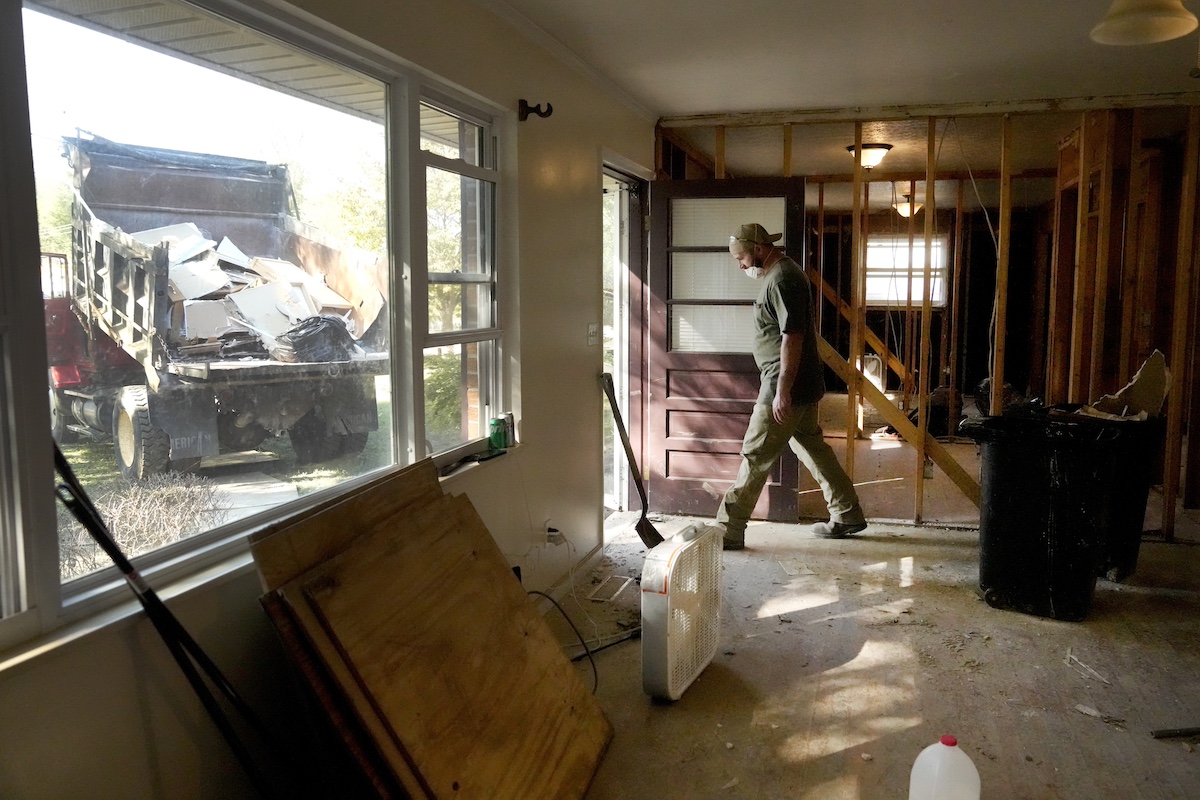 Homeowners hit by Hurricane Helene face the grim task of rebuilding ...