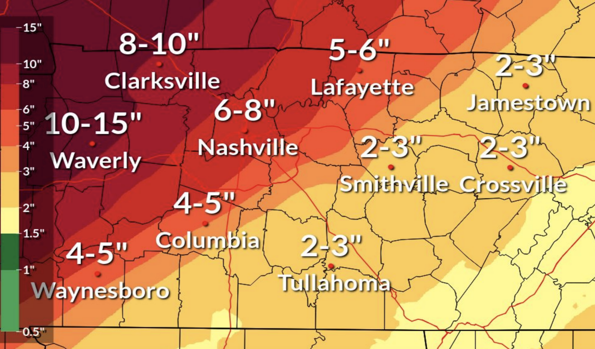 Deadly storms hit Tennessee, and historic flooding concerns continue ...