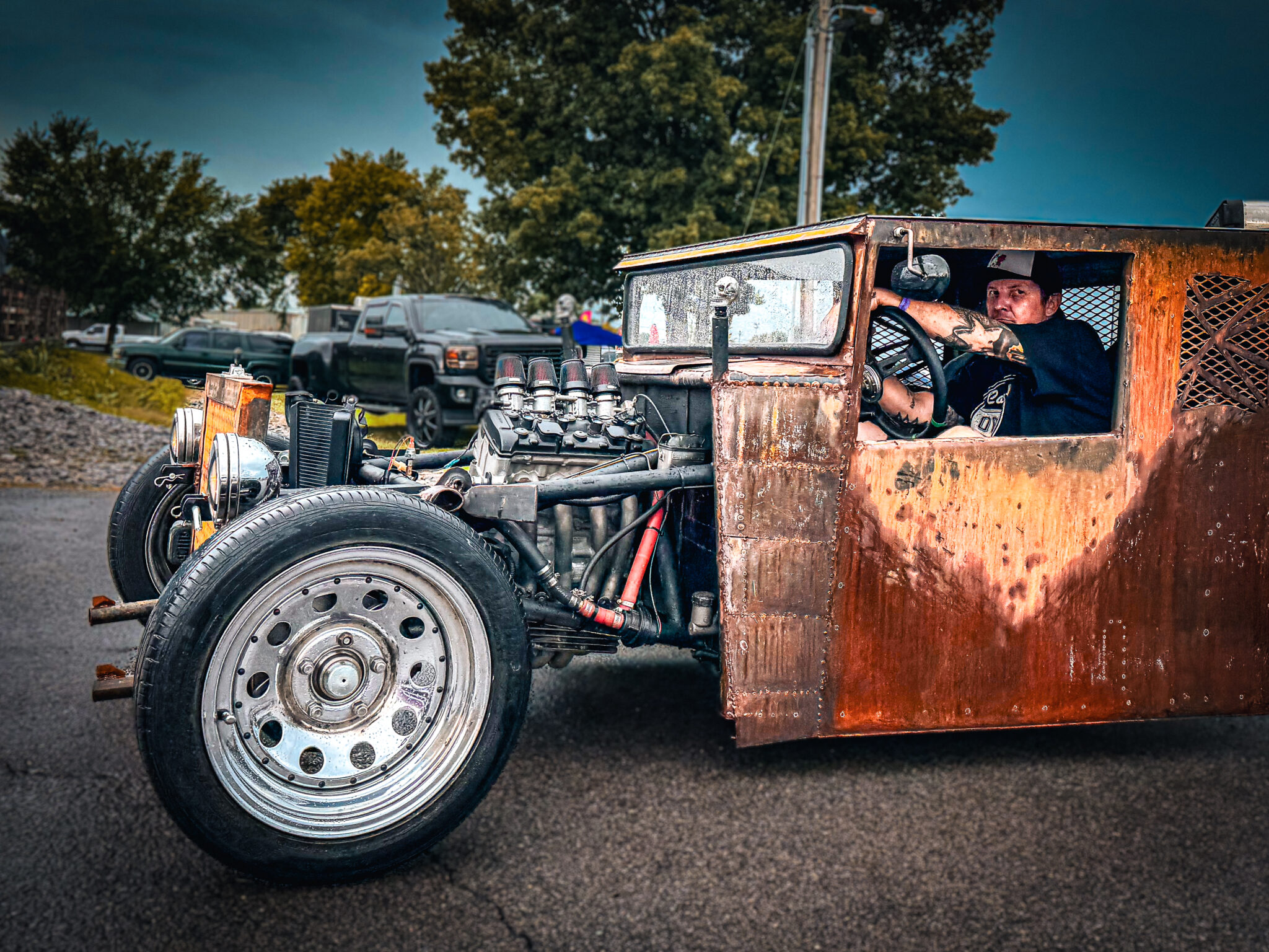 Shaved, channeled, chopped and sectioned: How old cars show off new ...